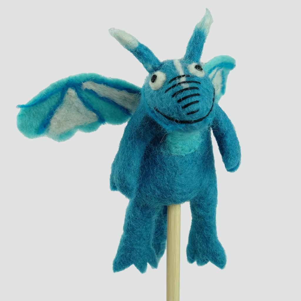 Felt Finger Puppets - Dragon – Jen's Organic Baby